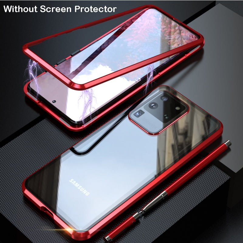Galaxy S20 Ultra Case (6.9"), Allytech Magnetic Adsorption Tempere ...