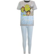 DreamWorks Men's Shrek Pajamas, Lounge Sleep Adult PJ Pants, Black ...