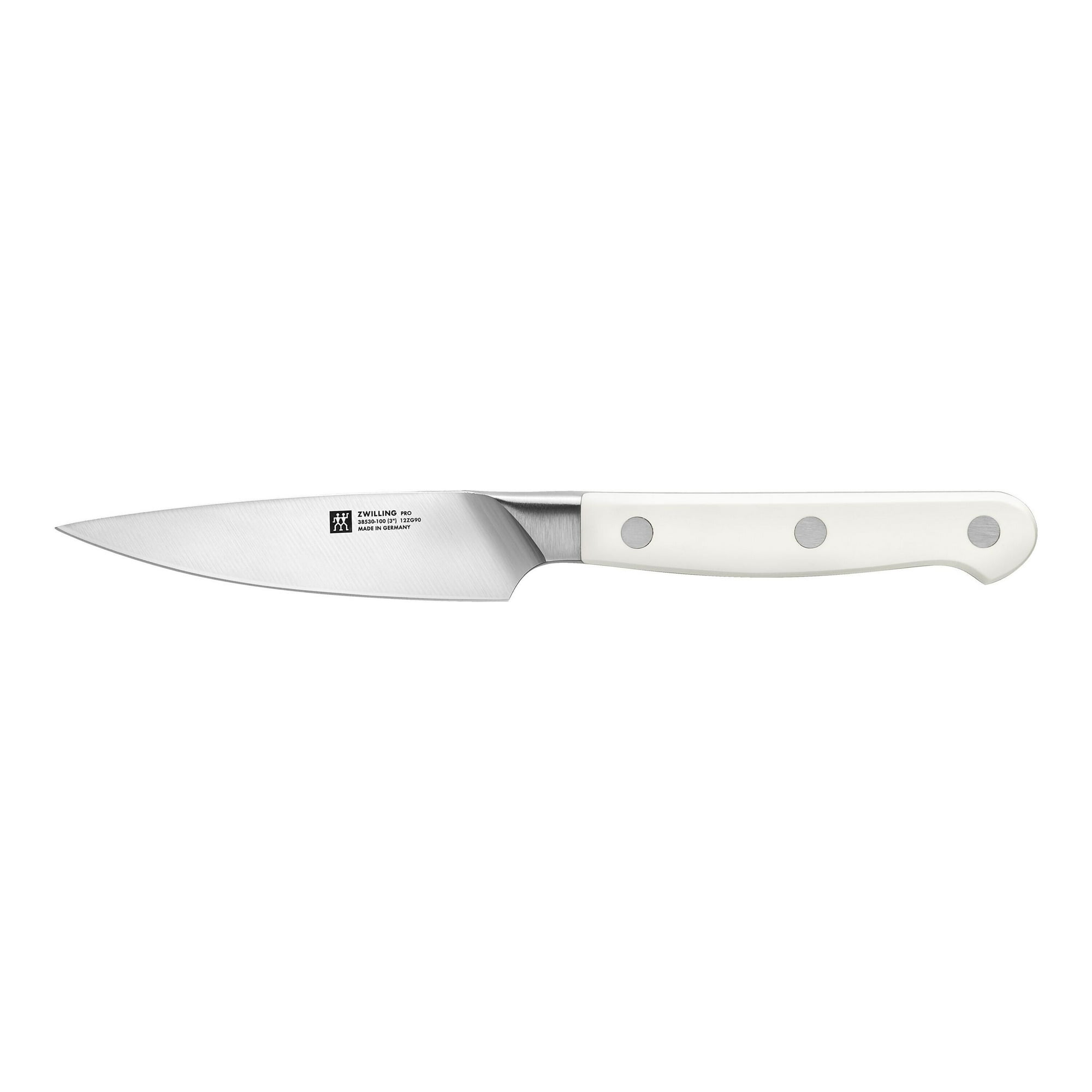 Click here for Zwilling Pro Le Blanc 4 Inch Paring Knife  White prices