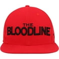 WWE Authentic Men's Adjustable Red The Bloodline Snapback Hat, 100% ...