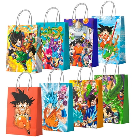 24 PCS Party Favor Candy Bags for Dragon Ball Z Themed Birthday ...