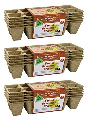 Plantation Products Peat seed Strips pots Absorbent, (pack of 3 ...