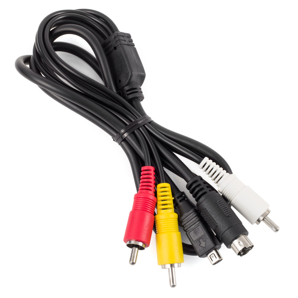 AV Cable for Sony VMC-15FS S-Video RCA DCR-SR47 HDR-FX7 DCR-SX40 HDR ...