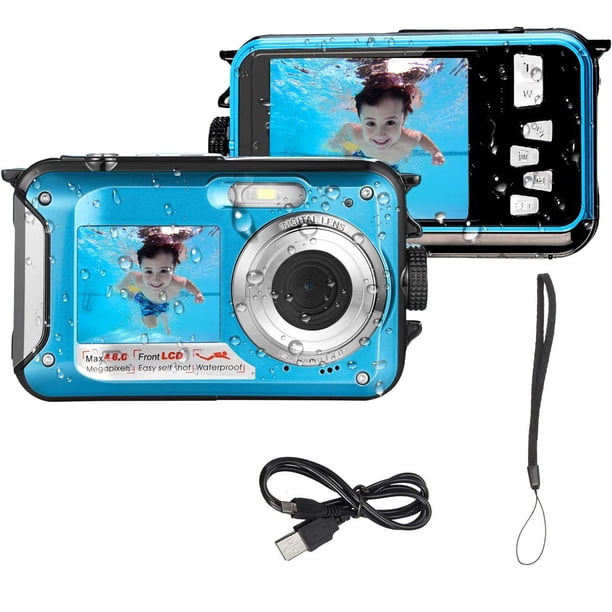 UPDATED MODEL ACUVAR 48MP Megapixel Waterproof Dual Screen Full HD ...