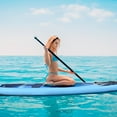 Goplus 9.8' Inflatable SUP, 6.5” Thick with Premium Accessories, Non-Slip Deck - Walmart.com