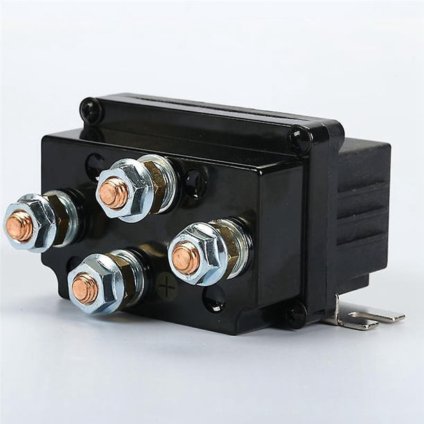 Universal Contactor Winch Control Solenoid Relay 12V 500A Winch ...