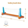 Syncfun Inflatable Pool Float Game Set with Inflatable Volleyball Net ...