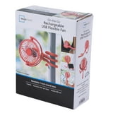 Mainstays Mini On-the-go Personal Fan with Flexible tripod for Stroller ...