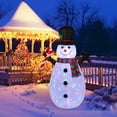5ft Outdoor Snowman Inflatable Christmas Decorations - Snowman ...