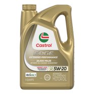 Castrol Edge 0W-20 Advanced Full Synthetic Motor Oil, 5 Quarts Eco Pack ...