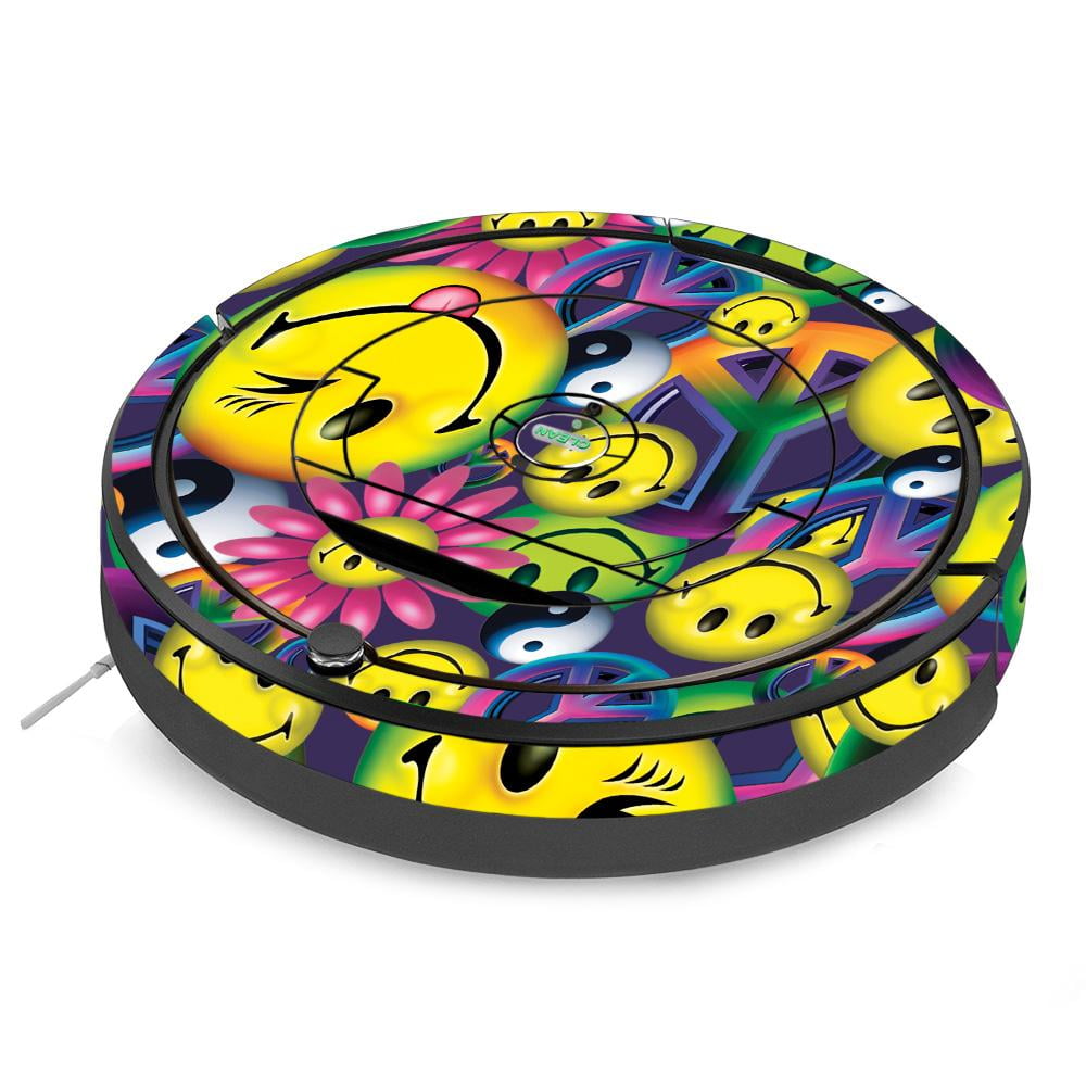 Skin Decal Wrap Compatible With iRobot Roomba 890 Vacuum Sticker Design ...