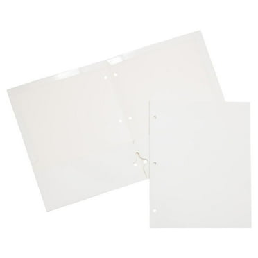 JAM Paper Laminated Two Pocket Glossy Folders, Navy Blue, 3/Pack ...