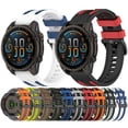 22mm/26mm Silicone Watch for 970 965 955 945 935 745 Smartwatch ...