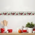 Trimz Country Kitchen Red Apple Wallpaper Border Wall Decor, Room Décor ...