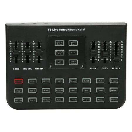 Live Sound Card, Professional Sound Card 16 Bits For Computers ...