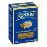 Ronzoni Medium Shells Pasta, 16-Ounce Box - Walmart.com