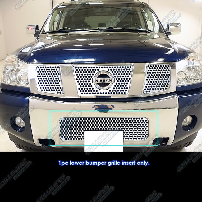 Nissan Titan Chrome Front Bumper