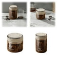 YaoZQ Airtight Coffee Canister, Glass Storage Jar with Date Tracker ...