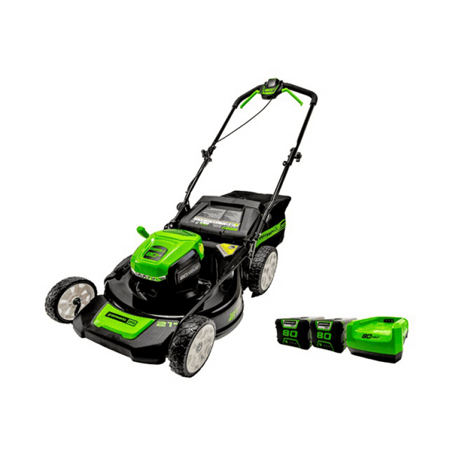 Click here for Greenworks 80v 21 Brushless Lawn Mower  (2) 2.0ah... prices