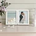 Afuly 5x7 Double Picture Frame for 2 Family Love Portraits, Wall ...