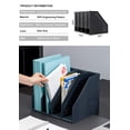 Collapsible Magazine File Holder/Desk Organizer for Office Organization ...