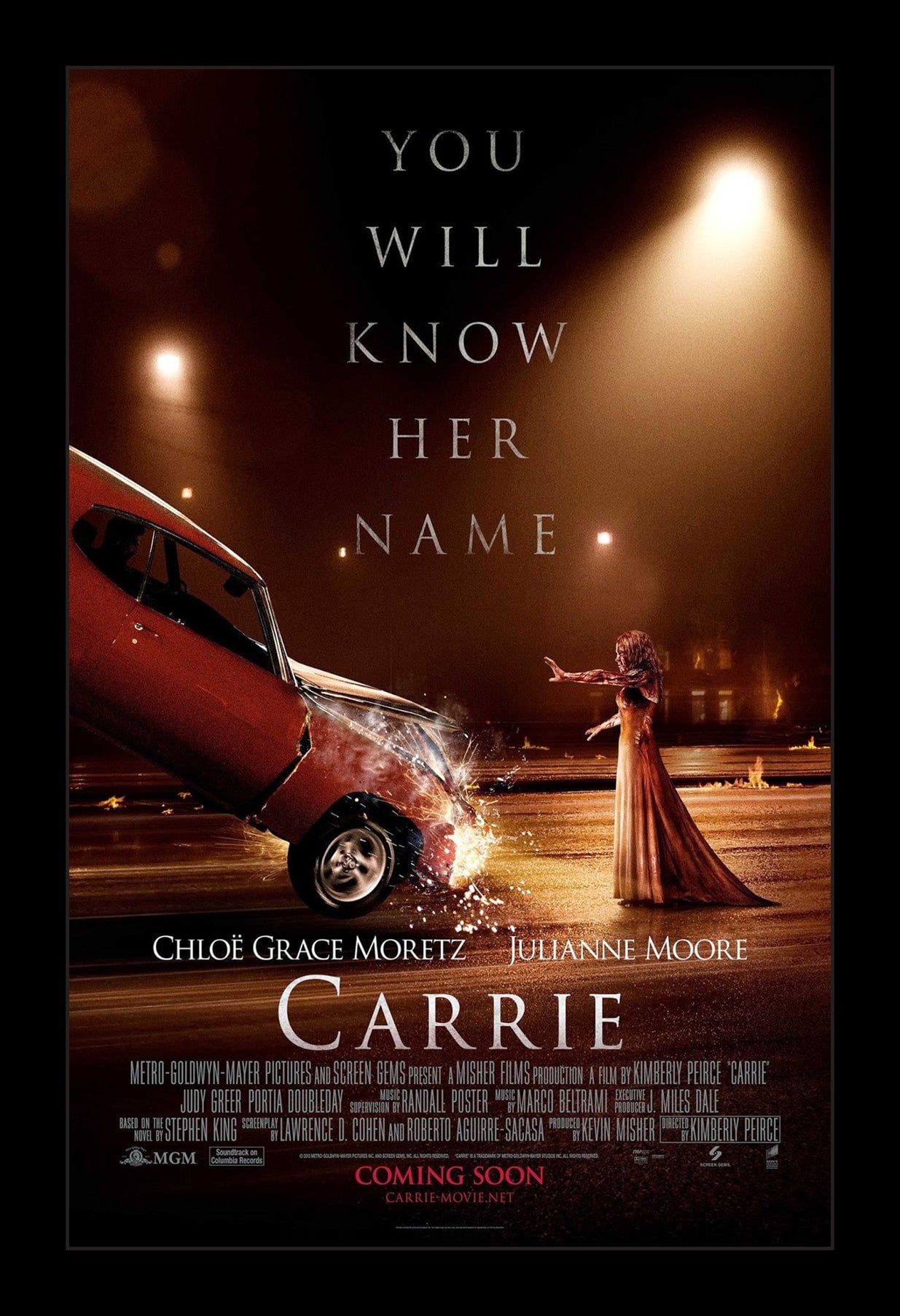 CARRIE - 11x17 Framed Movie Poster - Walmart.com
