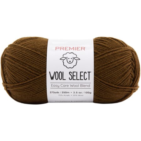 Premier Wool Select Yarn-Olive - Walmart.ca