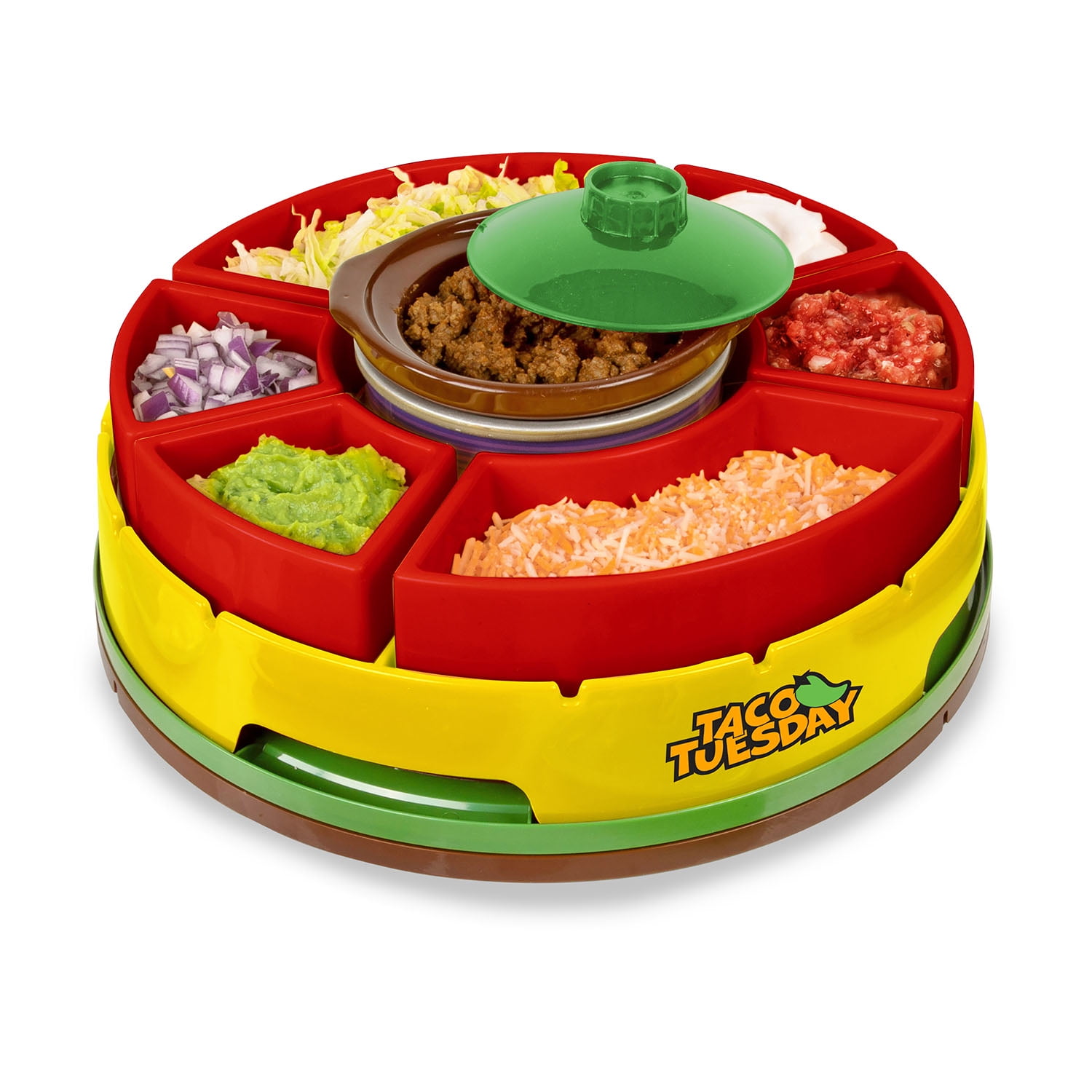 Taco Tuesday TTWMLSTB6 Lazy Susan Bar - Walmart.com