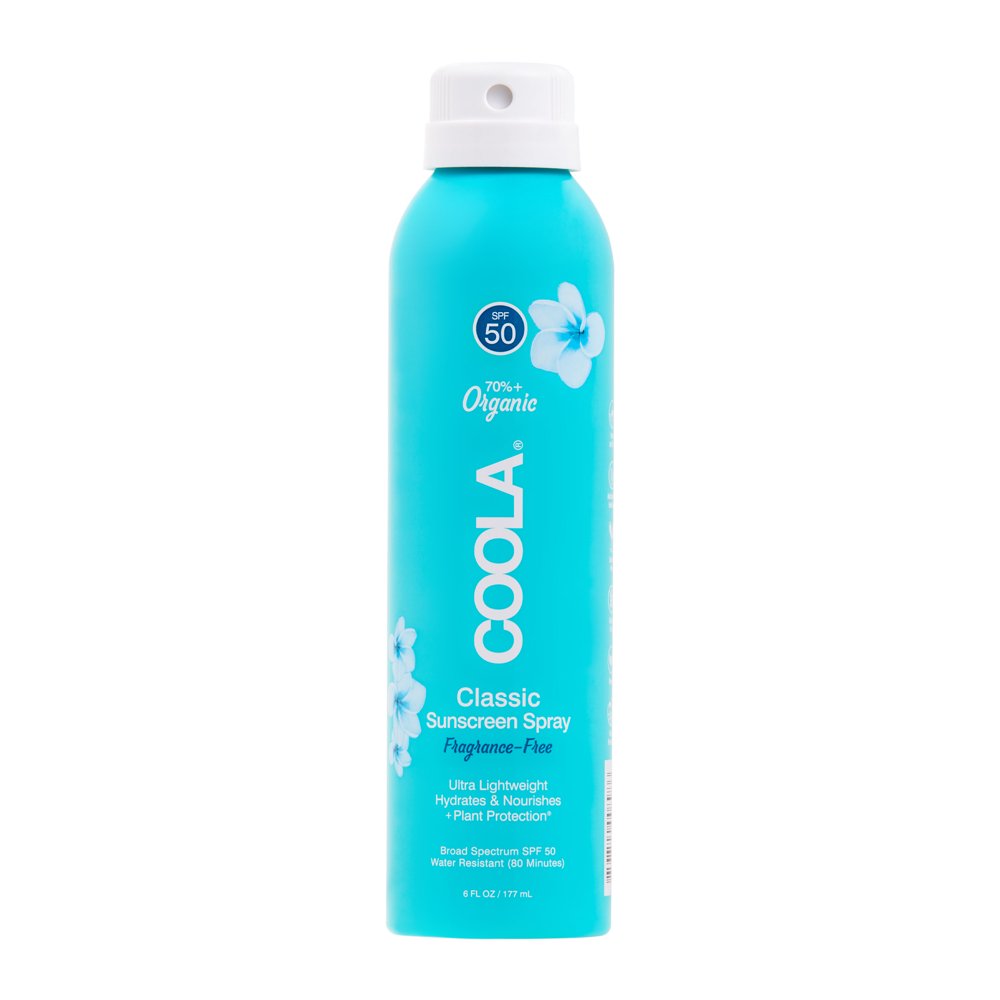 COOLA Organic Sunscreen & Sunblock Spray, Skin Care for Daily ...