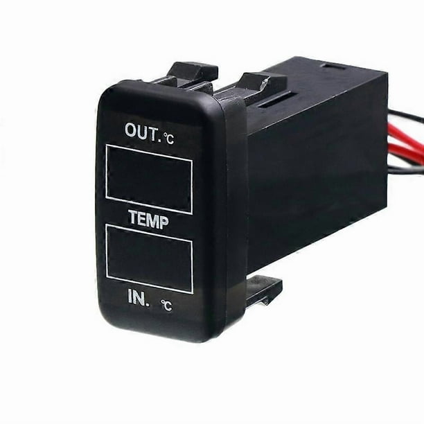 Dual Temperature Display Inside and Outside the Car Dual Temperature ...