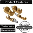 Titanium Cutting Bits For Cork - 4 Pieces, Hole Saw, Round Tool, For ...