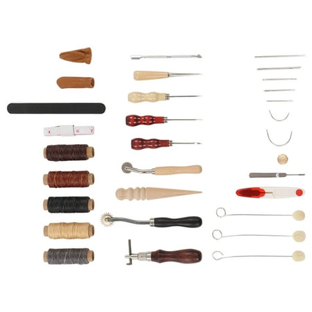 Leather Tools, Practical Rich Tools Stainless Steel Logs Sturdy Leather ...