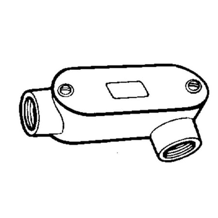 THOMAS & BETTS SDS25212-R25 1/2" Ll Conduit Body | Walmart Canada