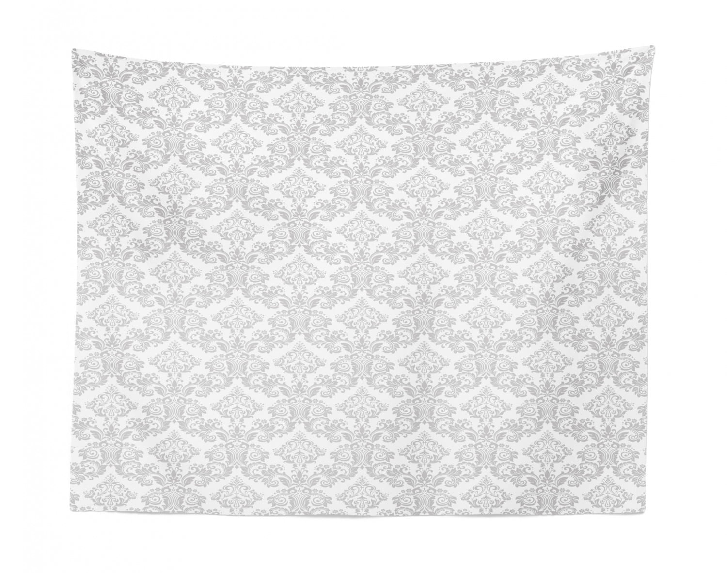 Modern Tapestry, Grid Style Diagonally Arranged Square Motifs Print on ...