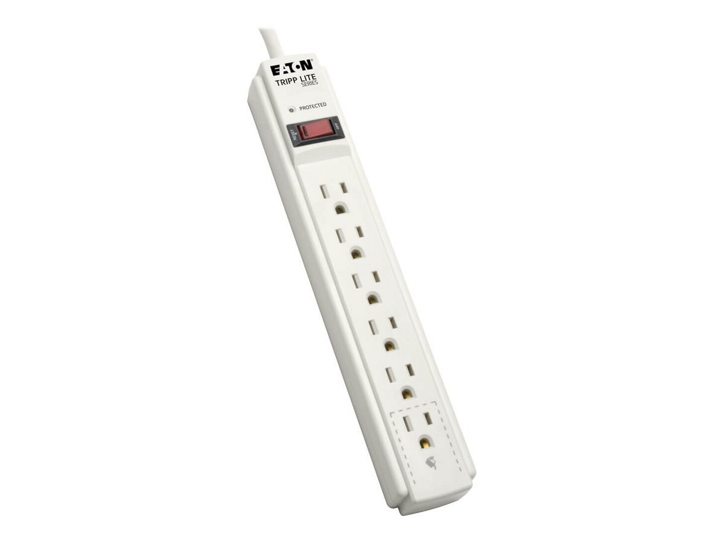 Eaton Tripp Lite Series Surge Protector Power Strip 120V 6 Outlet 6' Cord 790 Joule - Surge ...