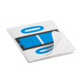 1 in. x 1.25 in. O Color-Coded End Tab Filing Labels - White (500/Roll ...