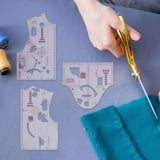 S SERENABLE 1:3 Fashion Design Ruler Cloth Design Ruler Garment Ruler ...