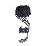 20 Yards Music Note Ribbon Black Phonogram Hollow Polyester Ribbon for ...