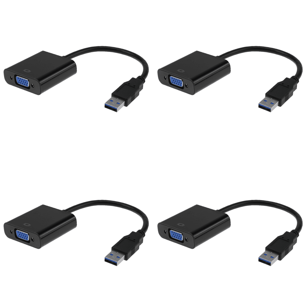 Adaptador USB A VGA Cable Convertidor Tarjeta Gráfica Vídeo ...