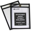 C-Line Shop Ticket Holders, Stitched, Both Sides Clear, 50", 6 x 9, 25 ...