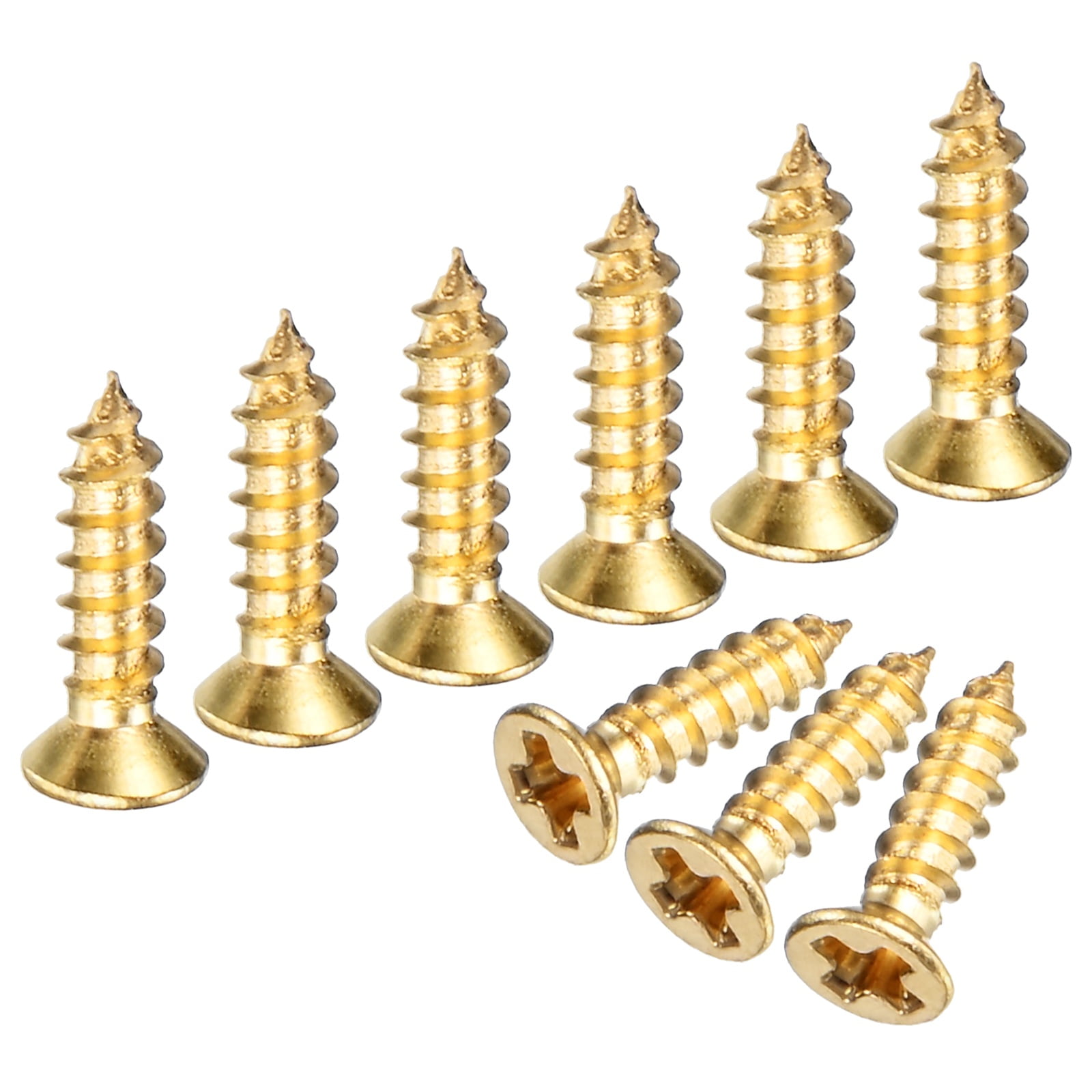 Click here for Uxcell 200-Pack Wood Screws  M2 X 8mm Brass Philli... prices
