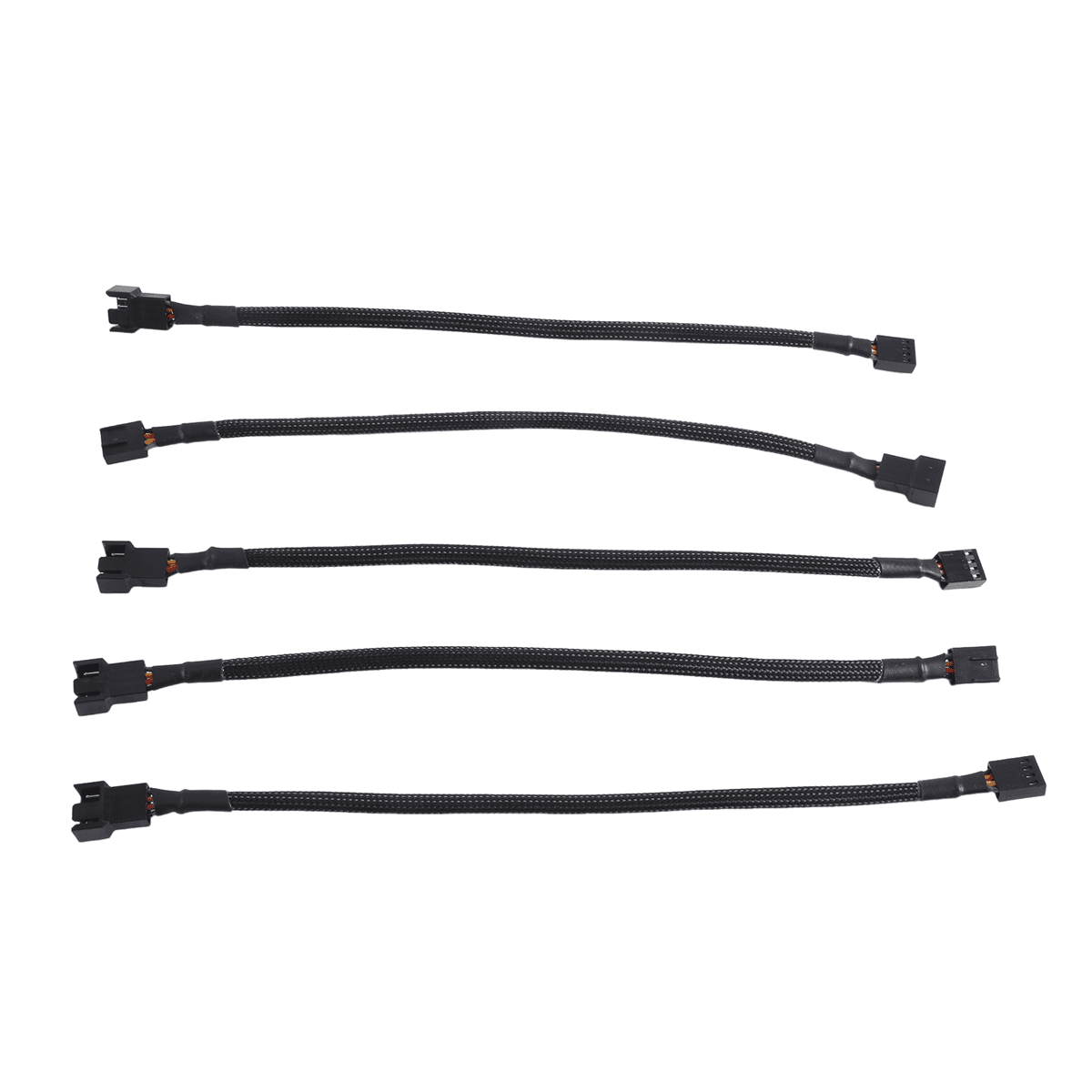 PWM Fan Extension Cable - 11.8 Inch PC Fan Extension Cable Compatible ...