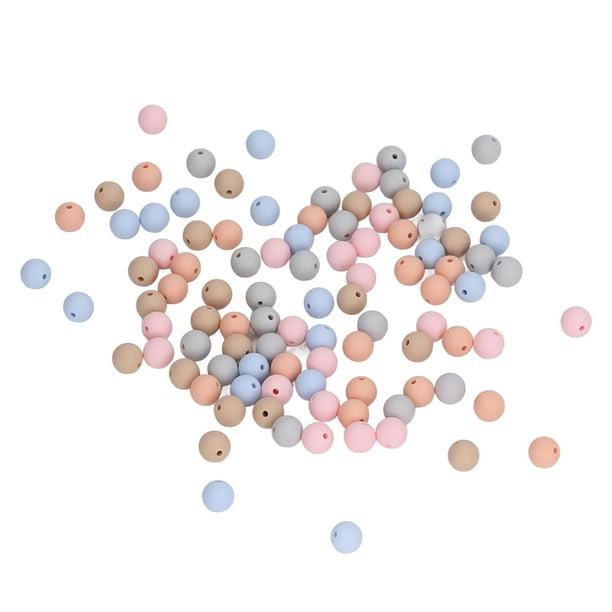Silicone Beads, DIY Silicone Bracelet Beads 9mm For Necklaces Type A ...