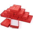 Cardboard Jewelry Set Box for Necklace Ring Earring Packaging with ...