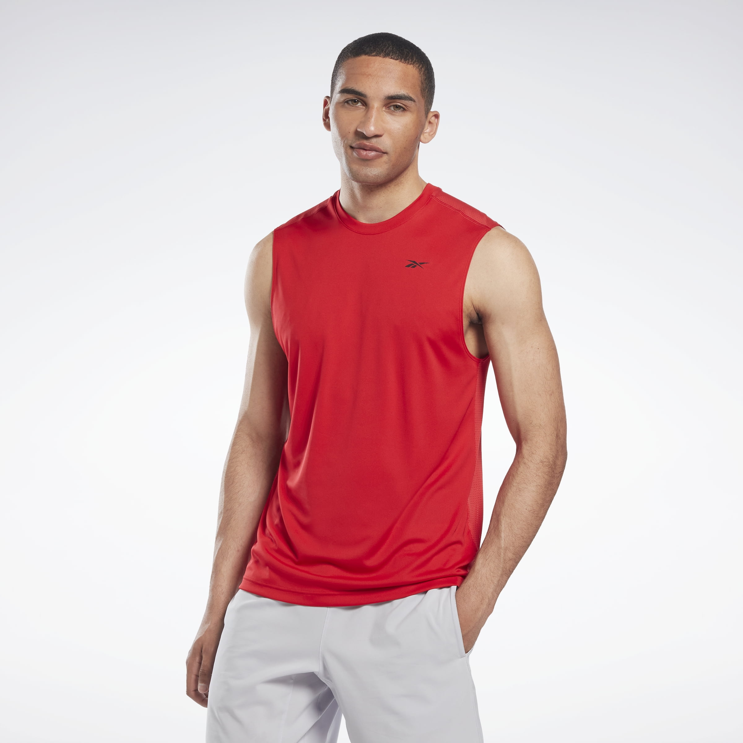 Reebok Men's Workout Ready Sleeveless Tech T-Shirt - Walmart.com