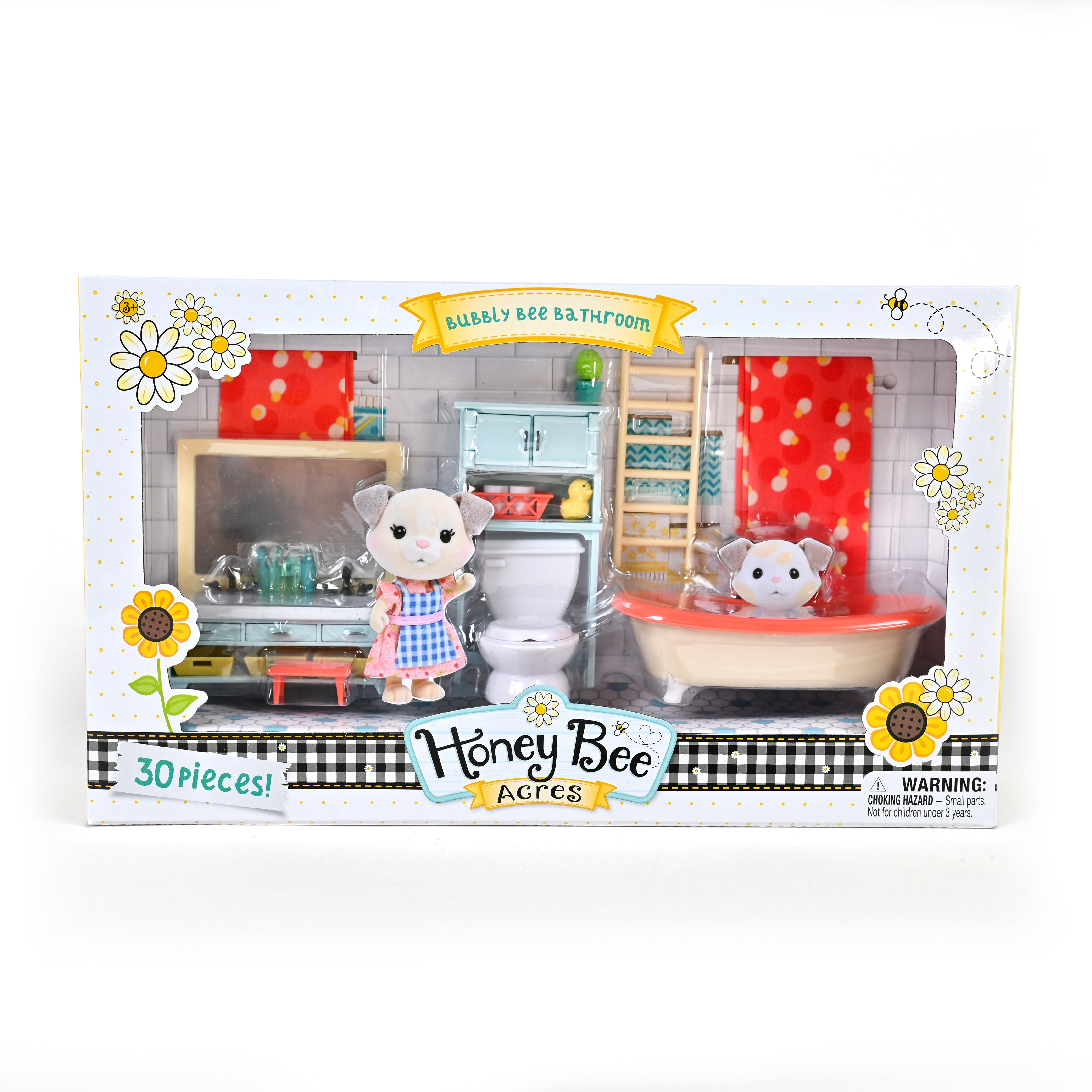 Max 40% OFF Honey Bee Acres Bubbly Bathroom Dollhouse Furniture 30 ...