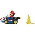 Super Mario Spin Out MarioKart Mario Racer Vehicle with 360 Spins, Wind ...