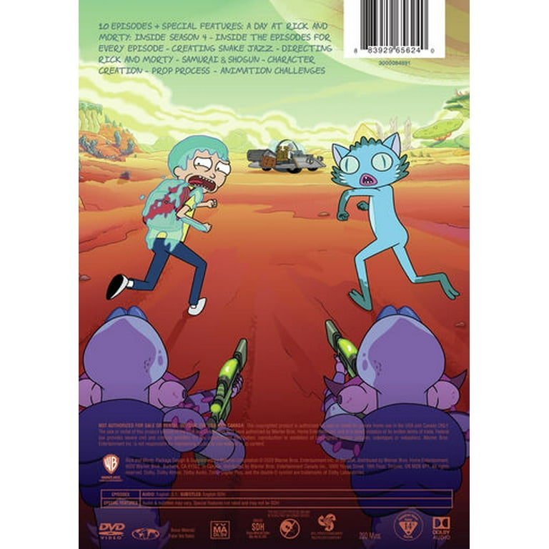 Rick And Morty: Season (DVD)