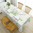 Miffrank Easter Rectangle Tablecloth 60x102 Inch Spring Floral and ...