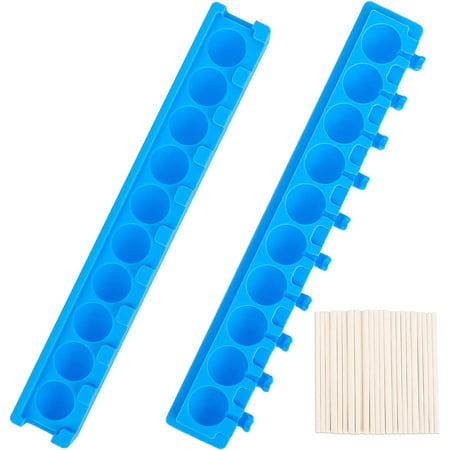 Lollipop Mold, 10-Cavity DIY 3D Candy Making Mold Ice Ball Chocolate ...